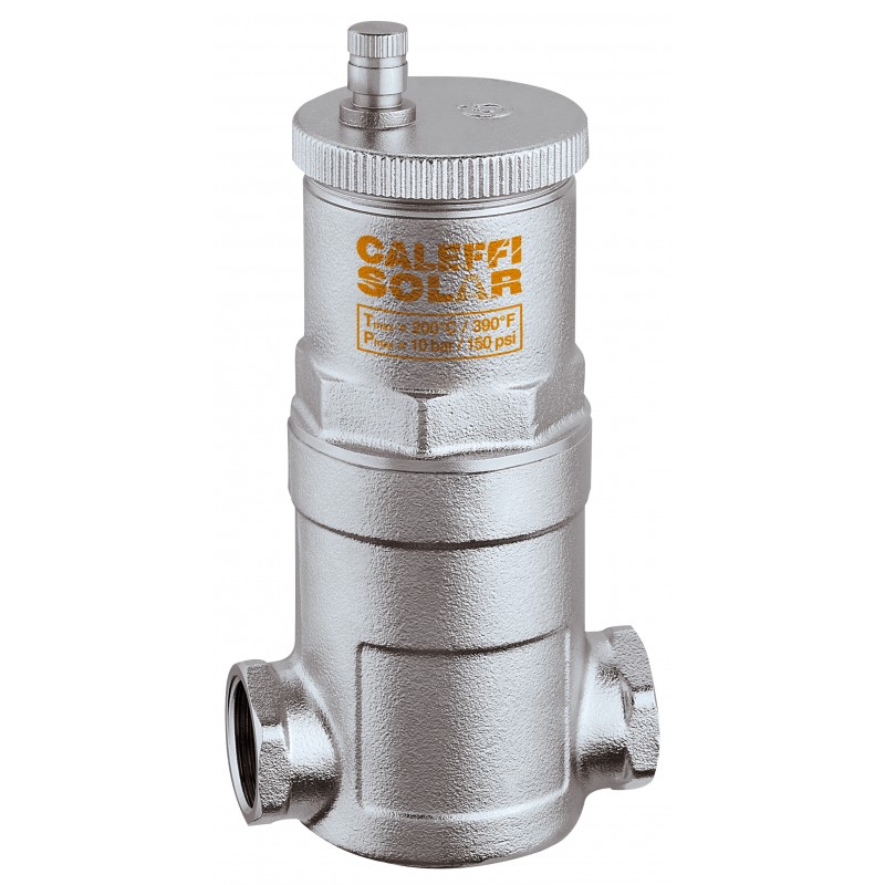 Dégazeur Discal standard horizontal gamme solaire raccord 3/4" et 1"